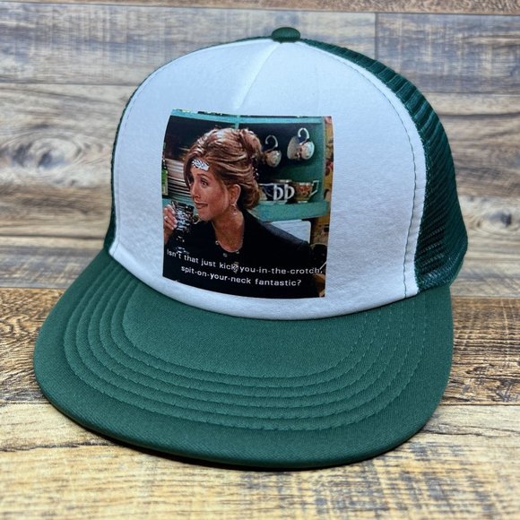 Unbranded | Accessories | Friends Meme Mens Trucker Hat Green Snapback ...
